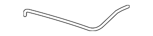 2011-2016 Buick Regal Engine Coolant Air Bleed Hose 20972727 GM ...