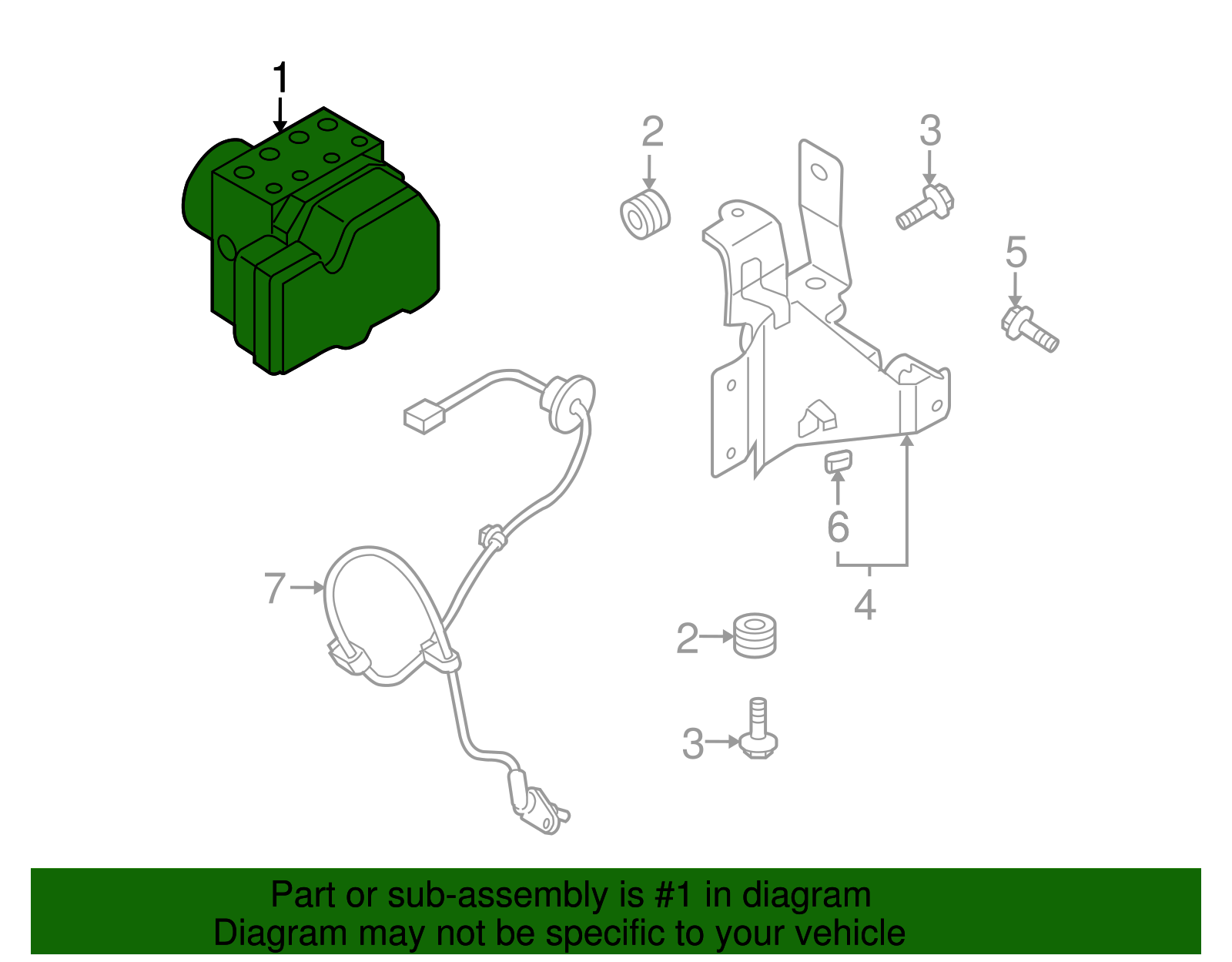 2013-2015 Mazda CX-9 ABS Control Unit TK21-43-7A0 | OEM Parts Online