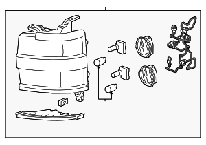 23317713 - OEM GM Headlamp Assy | GMPartsCenter.net | GM Parts Center