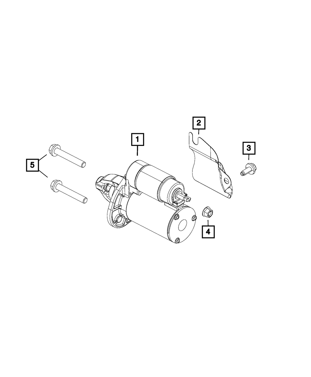 4801852AB - Engine Starter 2011-2016 Mopar | The Official Mopar eStore