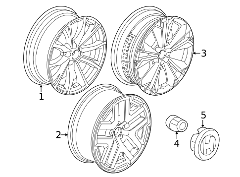 Wheels for 2024 Honda CR-V | OEM Parts Online
