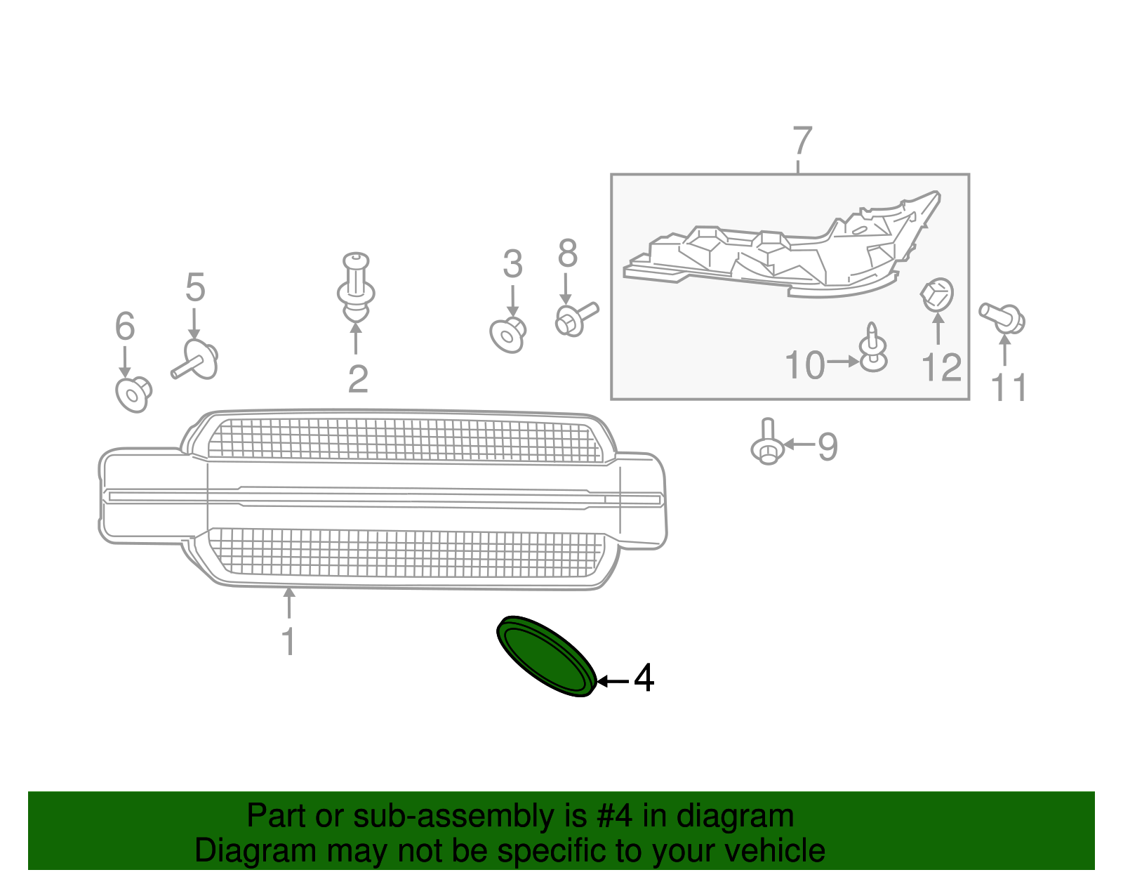 2018-2020 Ford F-150 Grille Emblem JL3Z-8213-A | Ford OEM Parts Online