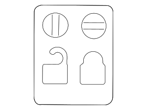 2003-2013 GM Portable Fuel Container Filler Warning Label 15082061 ...