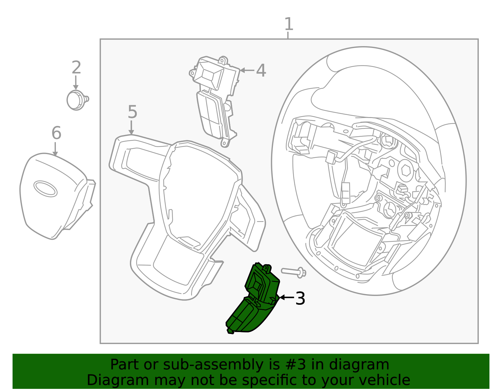 2015-2025 Ford Motorcraft Steering Wheel Radio Controls SW-7452 | OEM ...