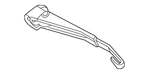 210-820-03-44 - Wiper Arm 1998-2003 Mercedes-Benz E 320 | Mercedes-Benz ...
