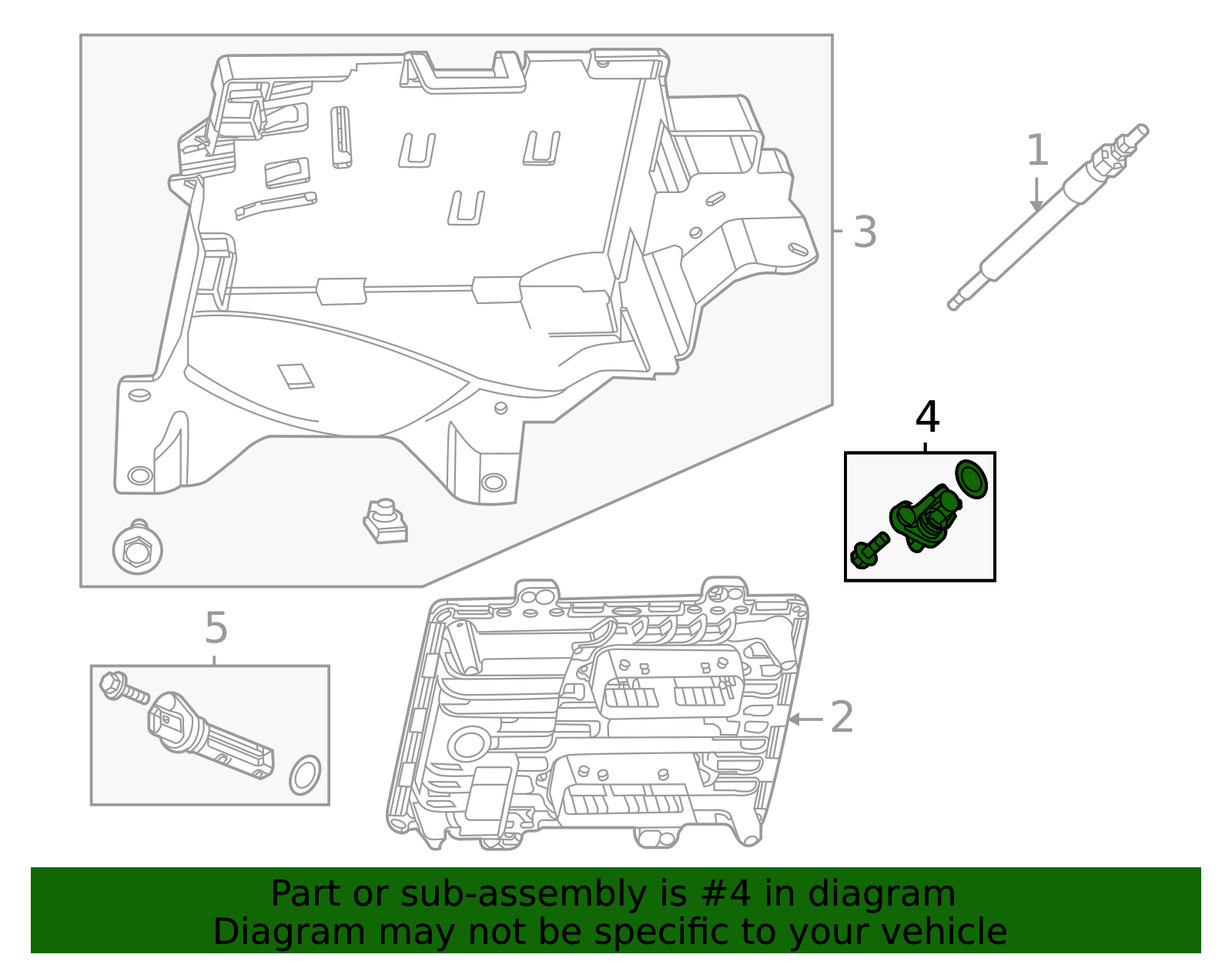 2020-2025 GM Camshaft Sensor 12733487 GM | GMPartsDirect.com