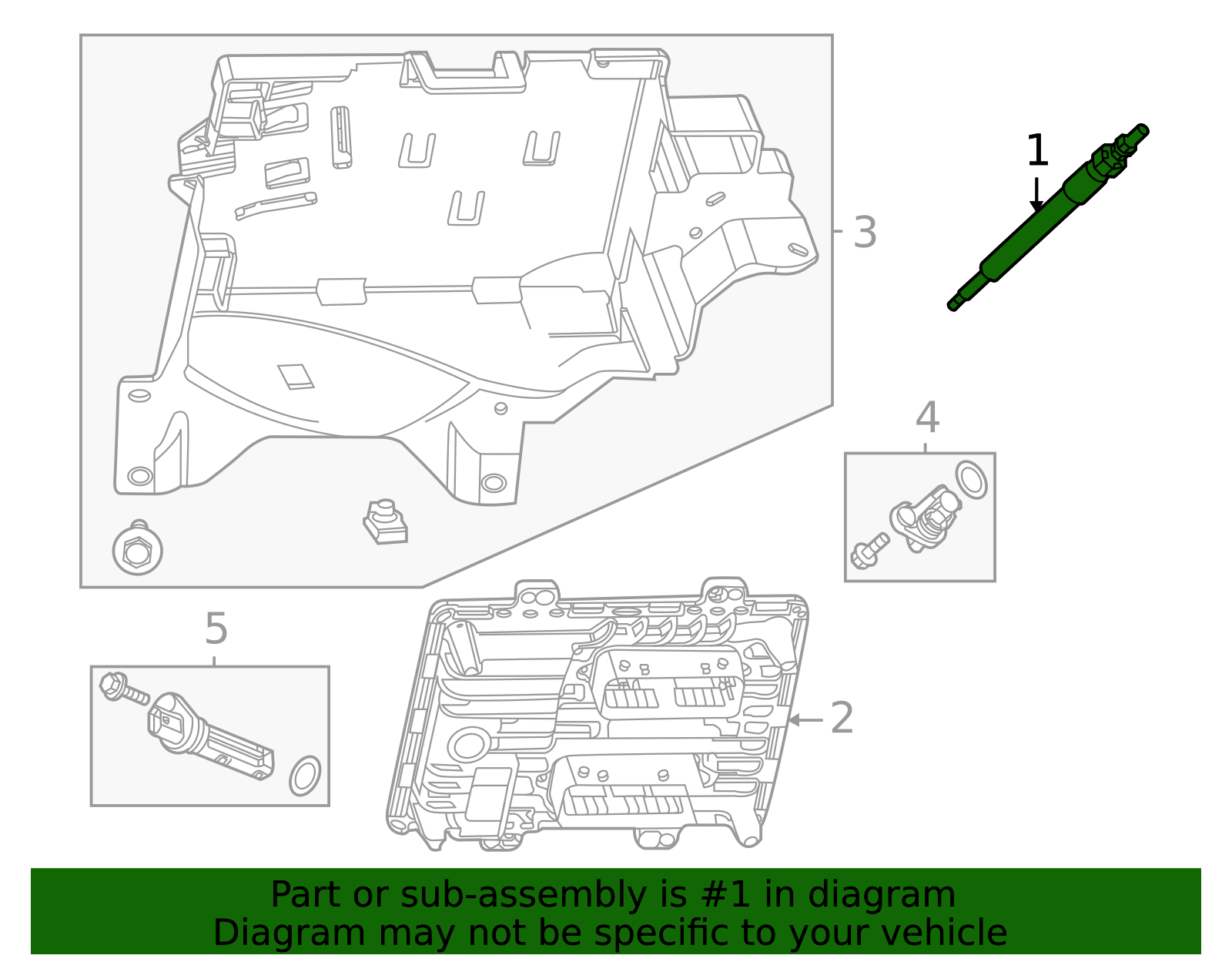 55506604 - 2020-2024 GM - Glow Plug | My GM Part