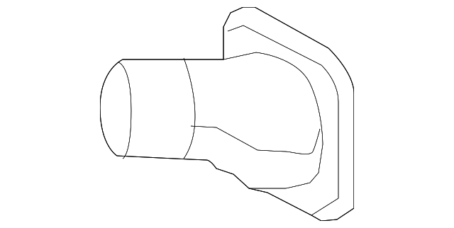 2007-2025 GM Engine Water Pump Inlet Tube 12587395 GM | GMPartsDirect.com