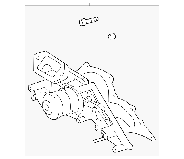 1998-2009 Toyota Engine Water Pump 16100-09201 | OEM Parts Online