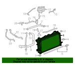 2016-2020 GM Radiator 84208890 | GM Parts Center