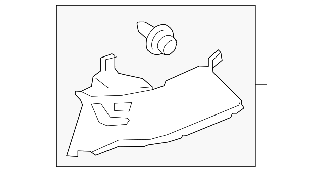 84131-T8K-G01ZA - 2019-2022 Honda HR-V - Garnish Assembly R Rear Pillar ...