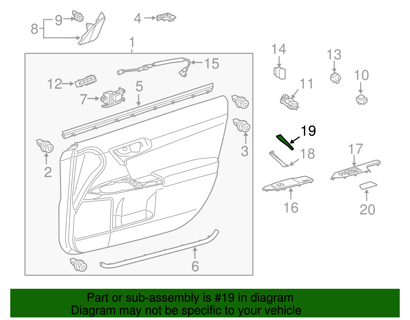 2011-2017 Lexus CT200h Cover 74645-76030-C0 | Lexus Direct parts