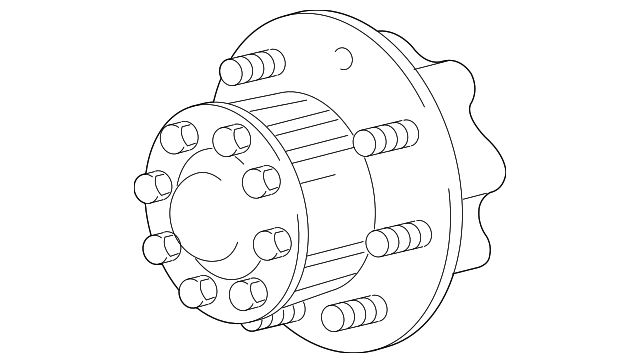1999-2025 Ford Wheel Hub NC2Z-1109-A | OEM Parts Online