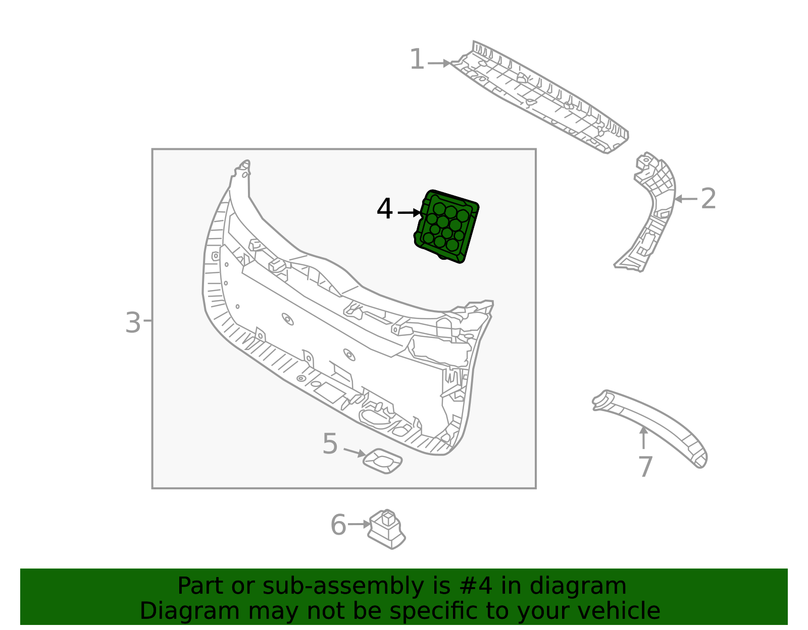 2022-2025 Hyundai Tucson Access Cover 81714-CW000-NNB | QuirkParts