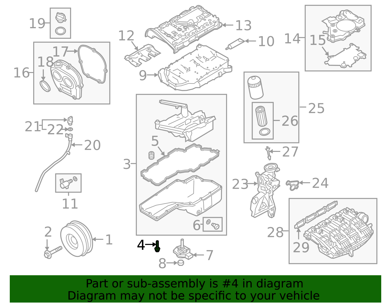 N-108-397-01 - Lower Oil Pan Bolt Audi OEM Parts