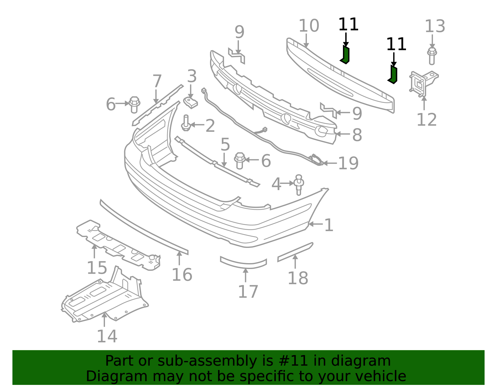 86635-3F050 - Impact Bar Bracket 2004-2006 Kia Amanti | Kia.Parts Store