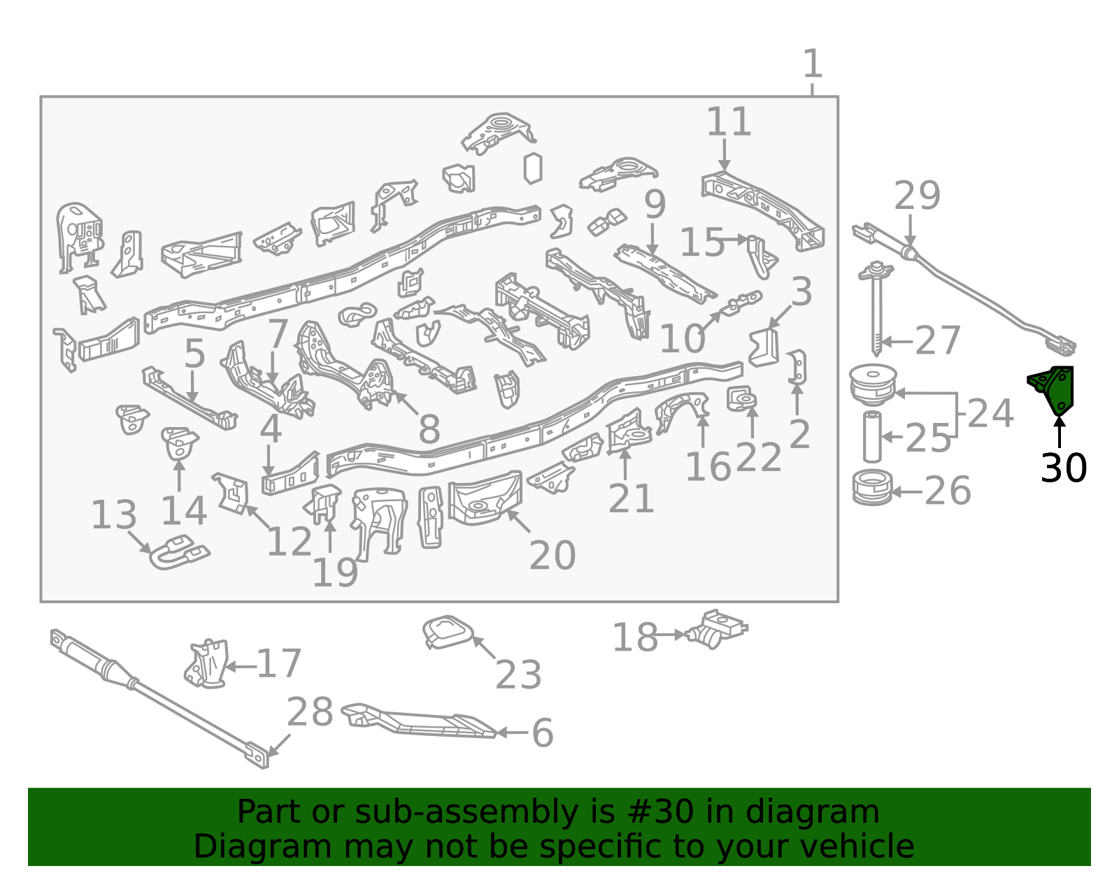 51268-60040 - High-Quality Radiator Support Panel Reinforcement Bracket ...