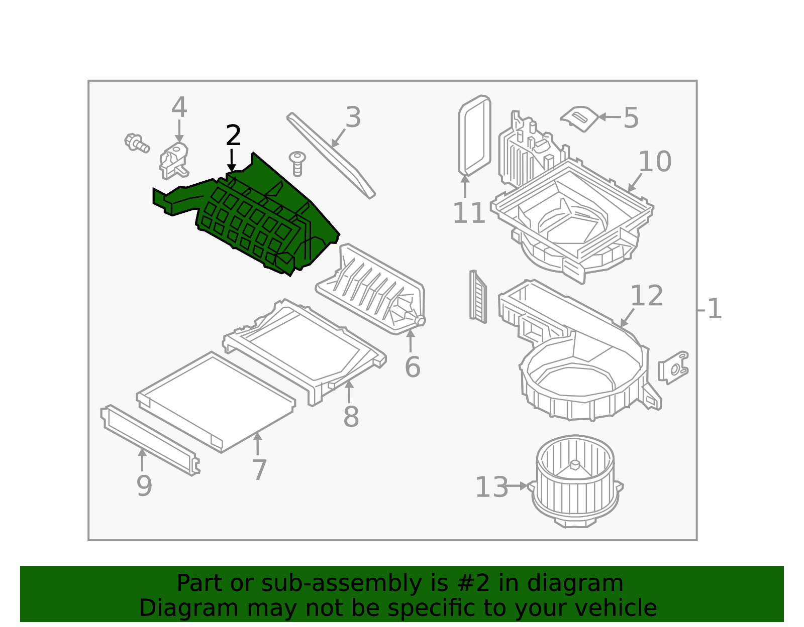 2023-2025 Genesis G90 Inlet Case 97121-T4000 | MotorMotor