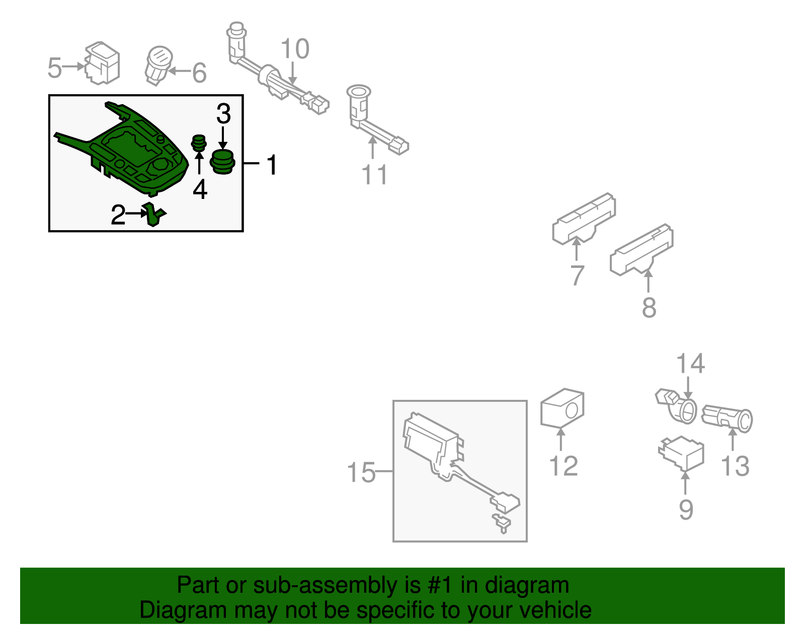 2013-2017 Audi Controller 8T0-919-611-K-WFX | OEM Parts Online