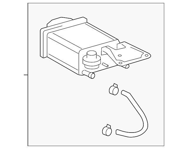 Genuine Toyota Vapor Canister part# 77740-52110 for 2012-2018 Toyota ...