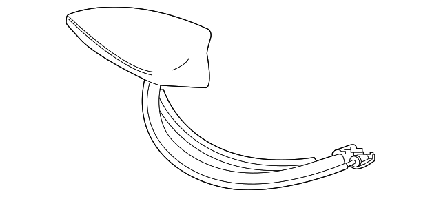 2017-2021 GM Black High Frequency Antenna 84258192 | Shop Matick Buick GMC