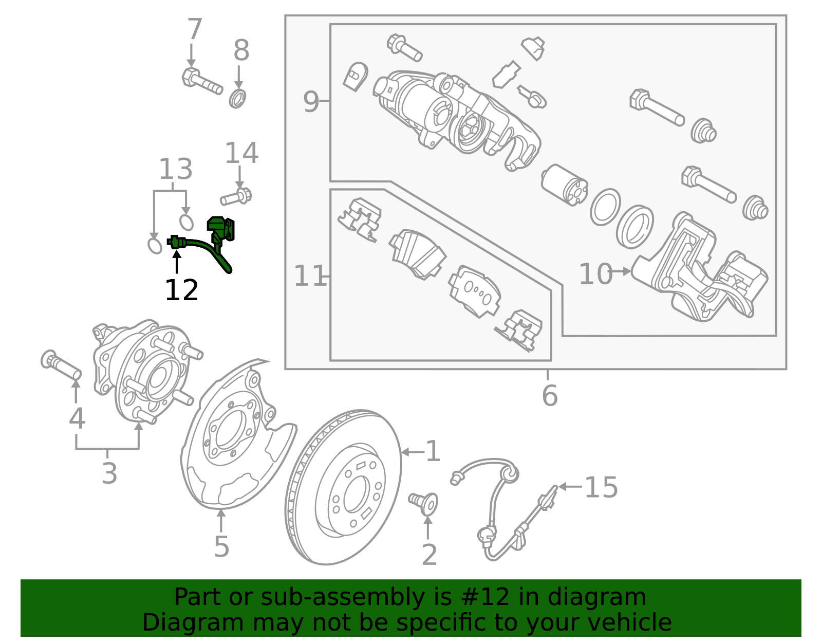 2017-2021 Hyundai Ioniq Flex Hose 58737-G7300 | QuirkParts