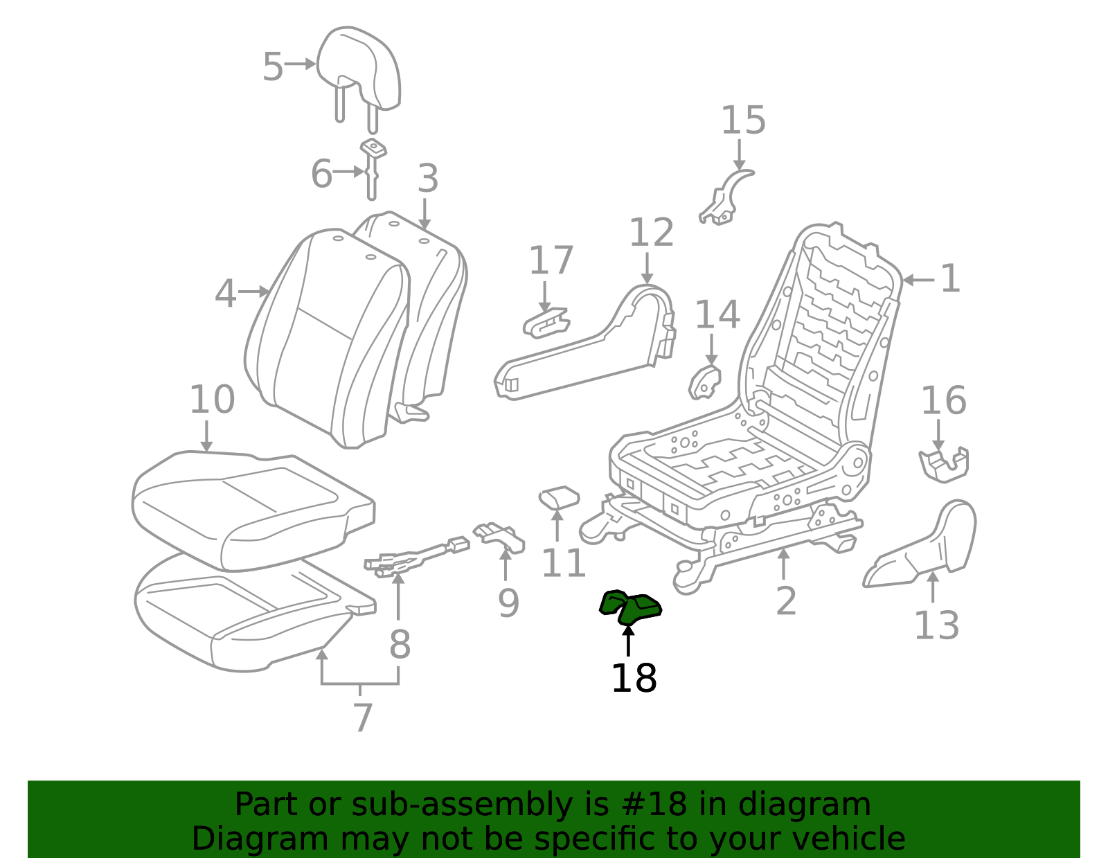 72157-47030-A0 - Track End Cover 2004-2005 Toyota Prius | Toyota San ...