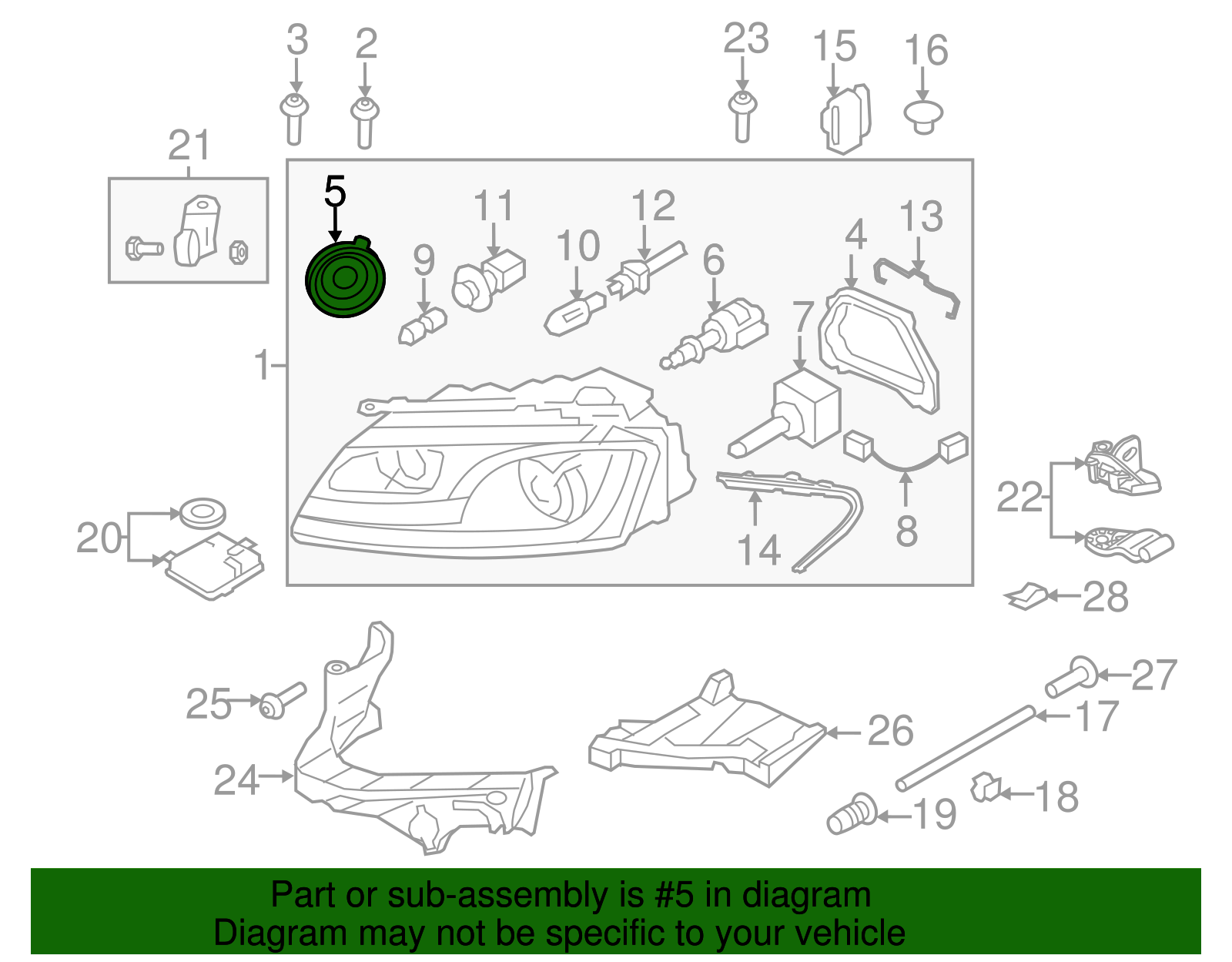 7L6-941-607 - Inner Cap 2008-2012 Audi | Audi OEM Parts Guy