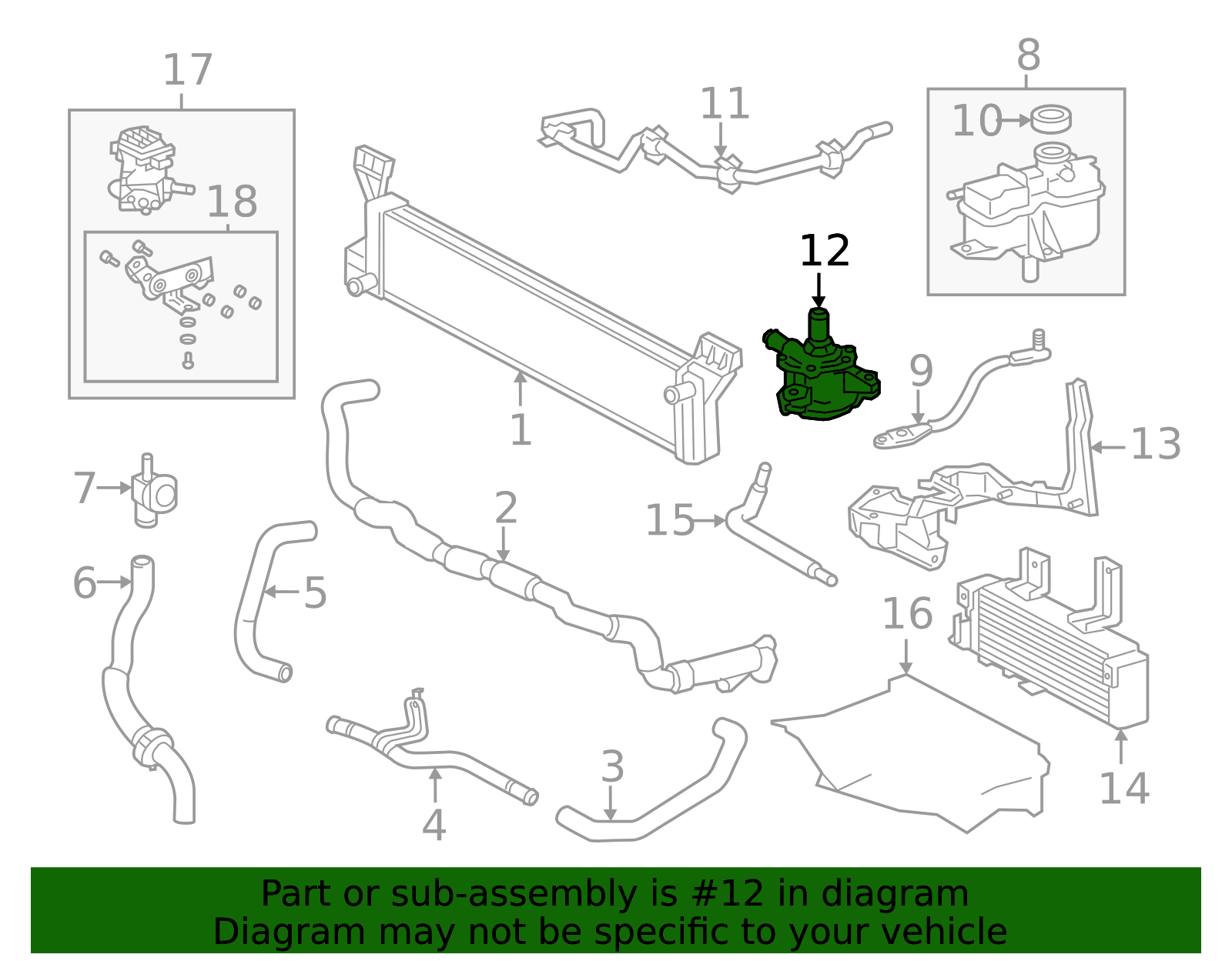 2017-2019 Toyota Water Pump G9040-52020 | OEM Parts Online