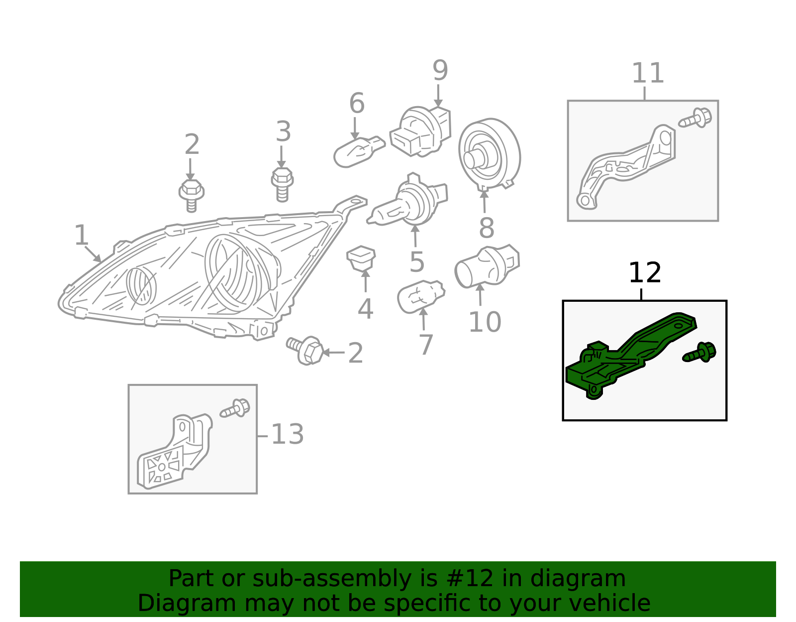 06150-SWA-A01 - Repair Bracket 2007-2011 Honda CR-V | Honda Parts Online