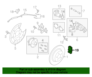 Genuine OEM Ford Part - Motorcraft™ ABS Sensor BRAB-631 | Genuine OEM ...
