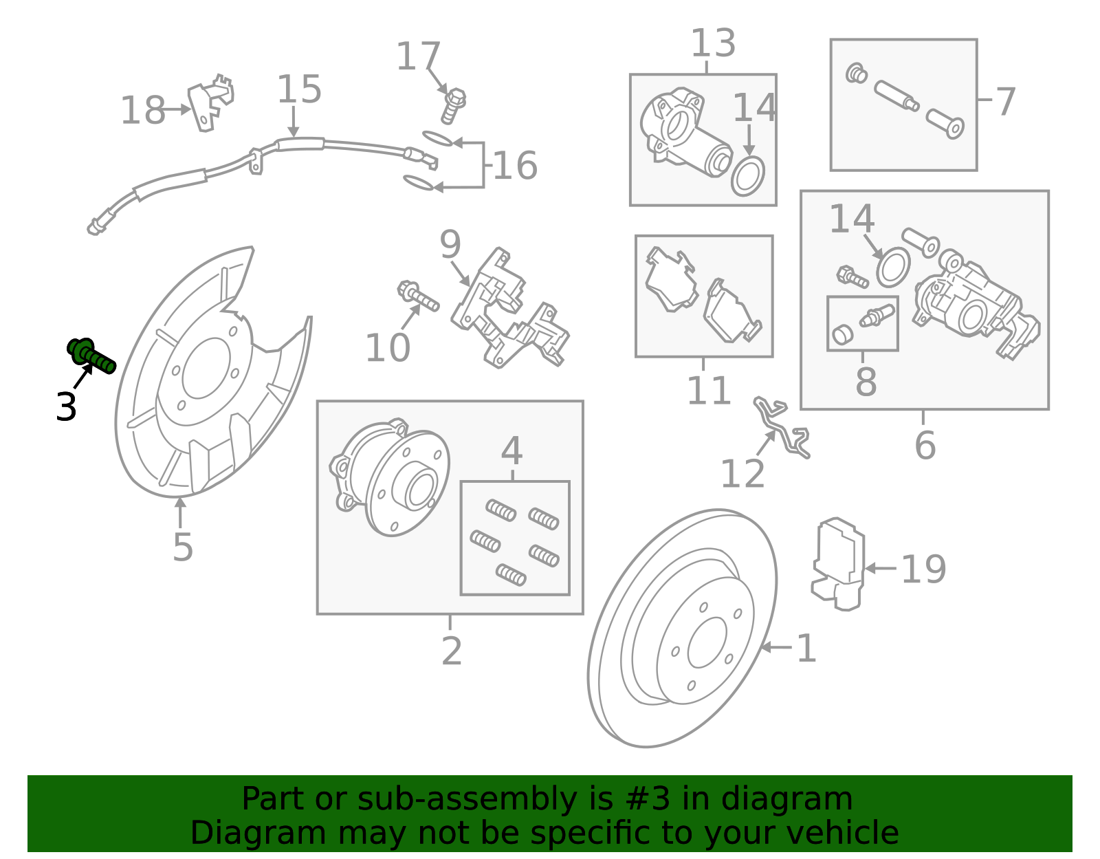 Hub Mount Bolt W715753-S442 | FordPartsOnSale.com