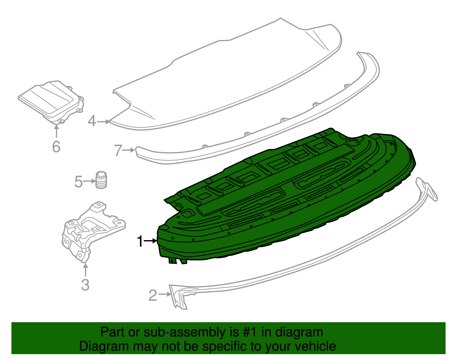 54377234703 - 2007-2013 BMW Lid Assembly (54-37-7-234-703) | BMW of ...