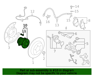 2008-2025 Subaru Hub Assembly 28473VA012 | Subaru Parts Store