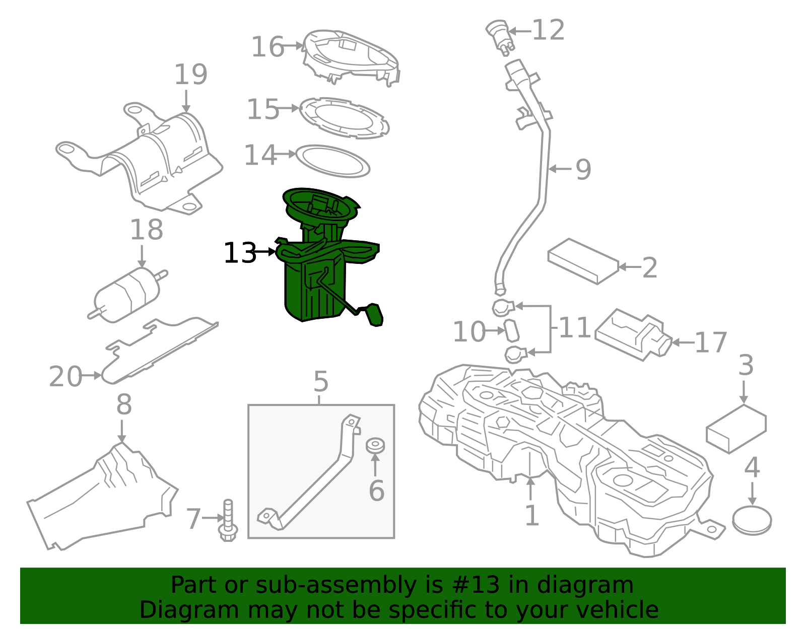Volvo Electric Fuel Pump - Reliable Fuel Delivery - Part #32203572 ...