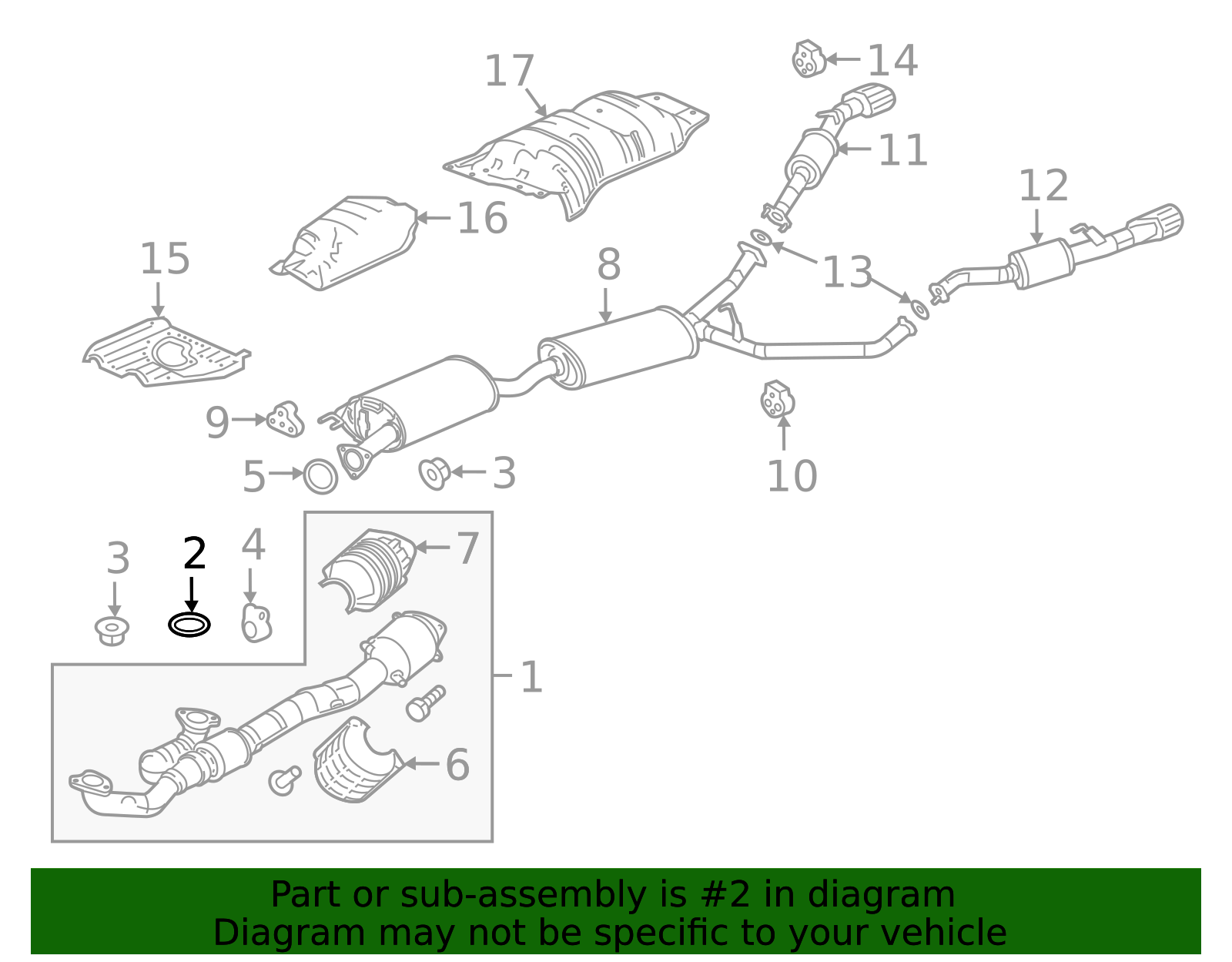 1985-2026 Honda Exhaust Pipe To Manifold Gasket 18212-SA7-003 | OEM ...