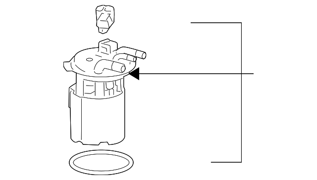 2009-2014 GM Fuel Pump Module without Fuel Level Sensor 19299717 GM ...