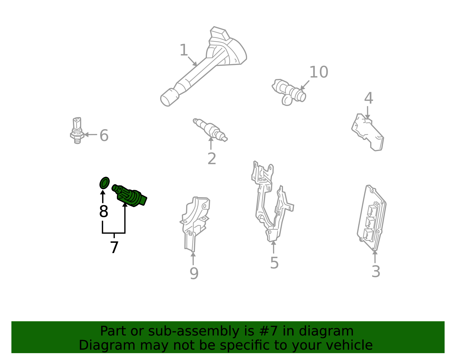 37500-R40-A01 - 2009-2018 Acura - Sensor Assembly, Crank | All Discount ...