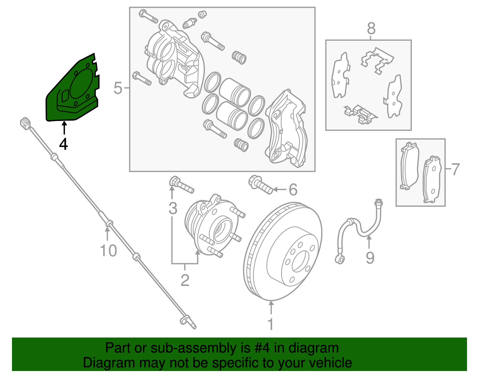 2013-2020 Infiniti Splash Shield 41161-3JA0B | OEM Parts Online