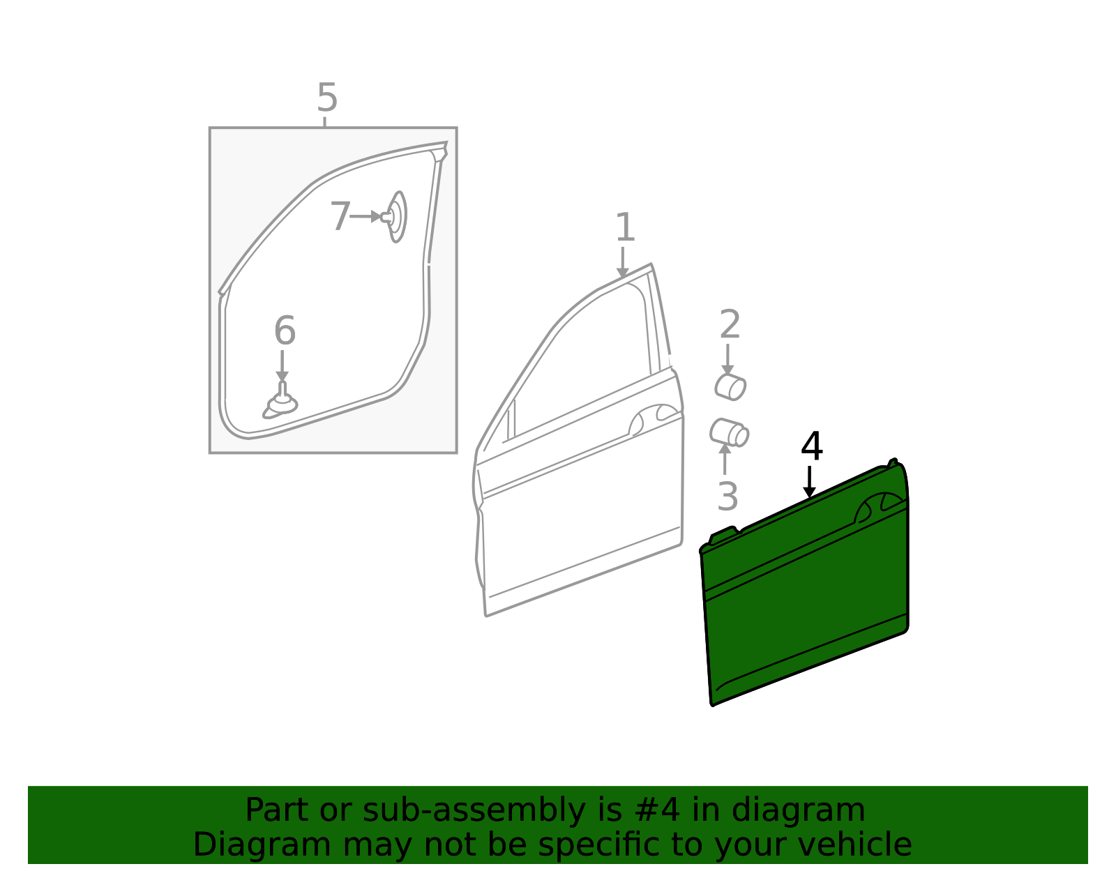67111-TA0-A00ZZ - Outer Panel 2008-2012 Honda Accord | Honda Parts Online