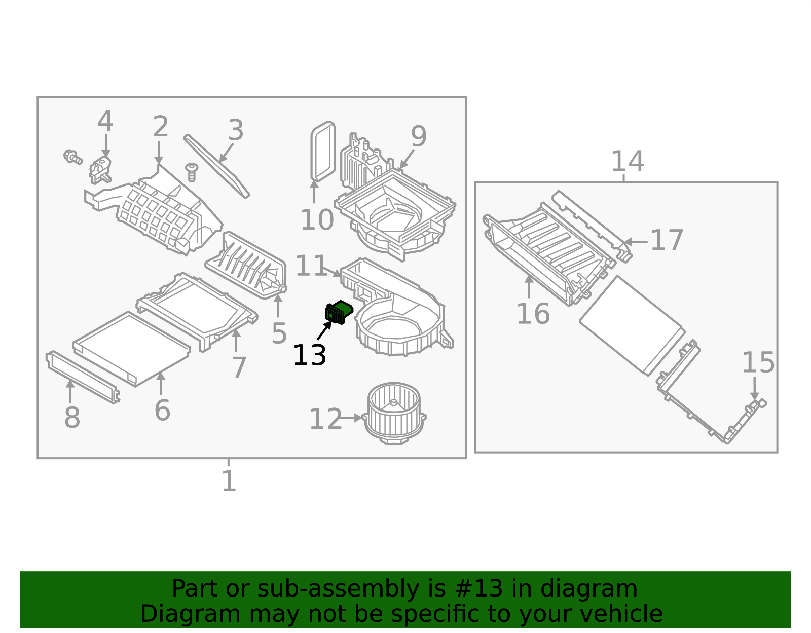 2019-2025 Hyundai Blower Motor Resistor 97235-J5000 | MotorMotor