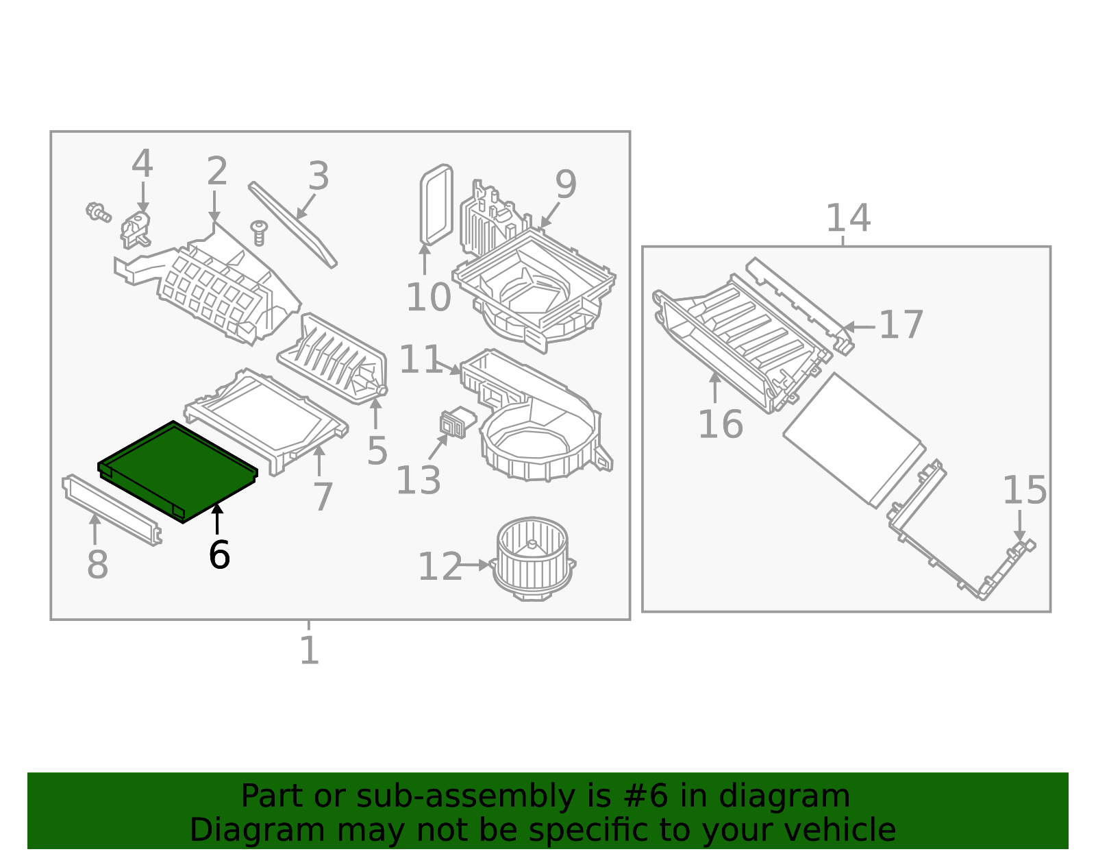 2017-2025 Genesis Cabin Air Filter T6C79-AC000 | OEM Parts Online