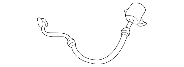 88711-0C100 - Discharge Hose 2001-2007 Toyota Sequoia | Parts ...