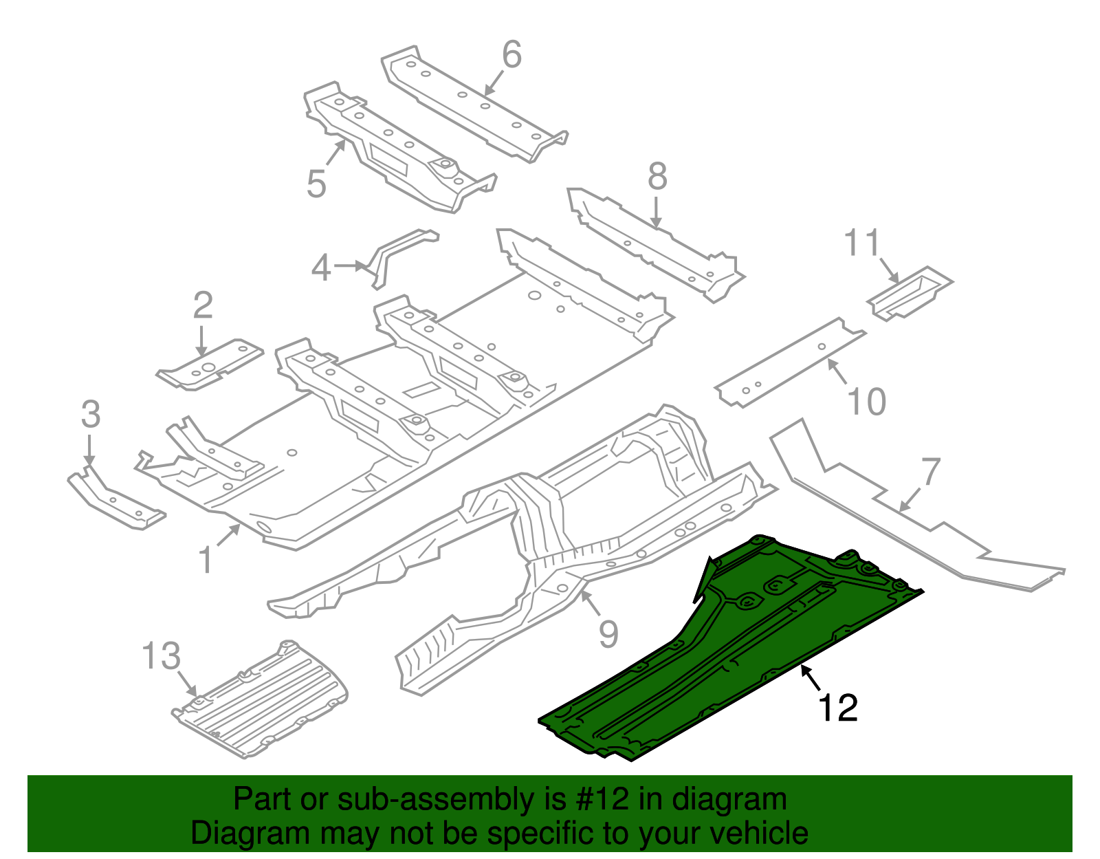 51-75-7-340-778 - Under-Body Paneling Side On 517520 2017-2023 BMW ...