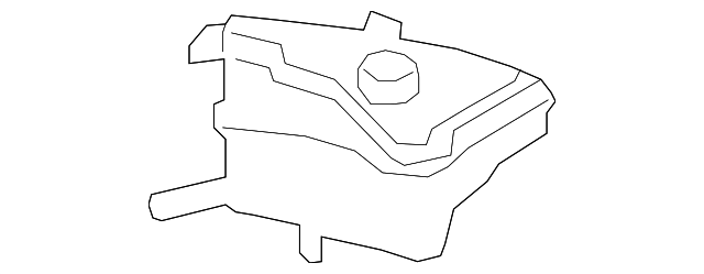 2013-2020 Ford | Reservoir Tank | HG9Z-8A080-B | Walls' Ford Parts