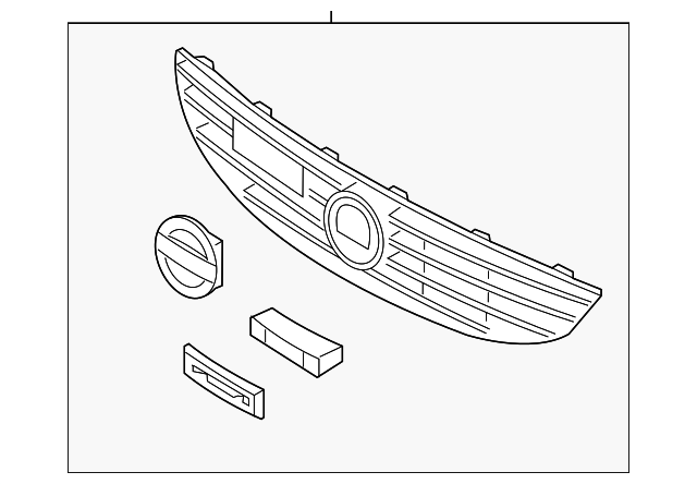2015-2018 Volvo Grille Assembly 31425887 | Genuine Volvo Replacement Parts