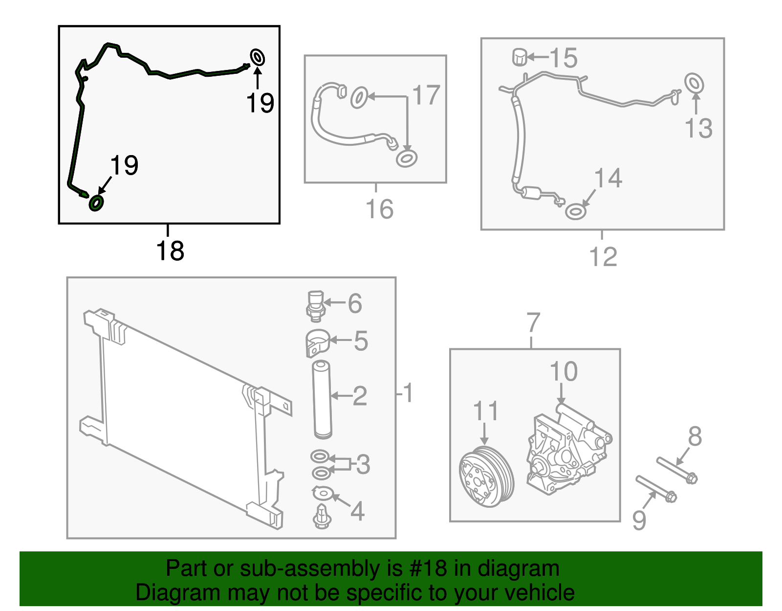 92440-1HK0A - Liquid Line 2012-2019 Nissan | Nissan Parts & Accessories ...