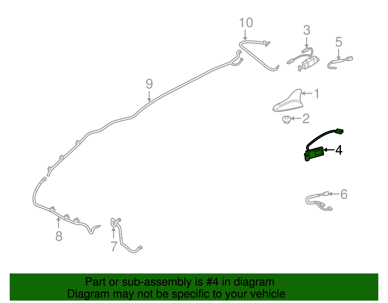 2011-2016 Kia Optima Antenna Amplifier 96270-2T000 | Kia OEM Parts Outlet