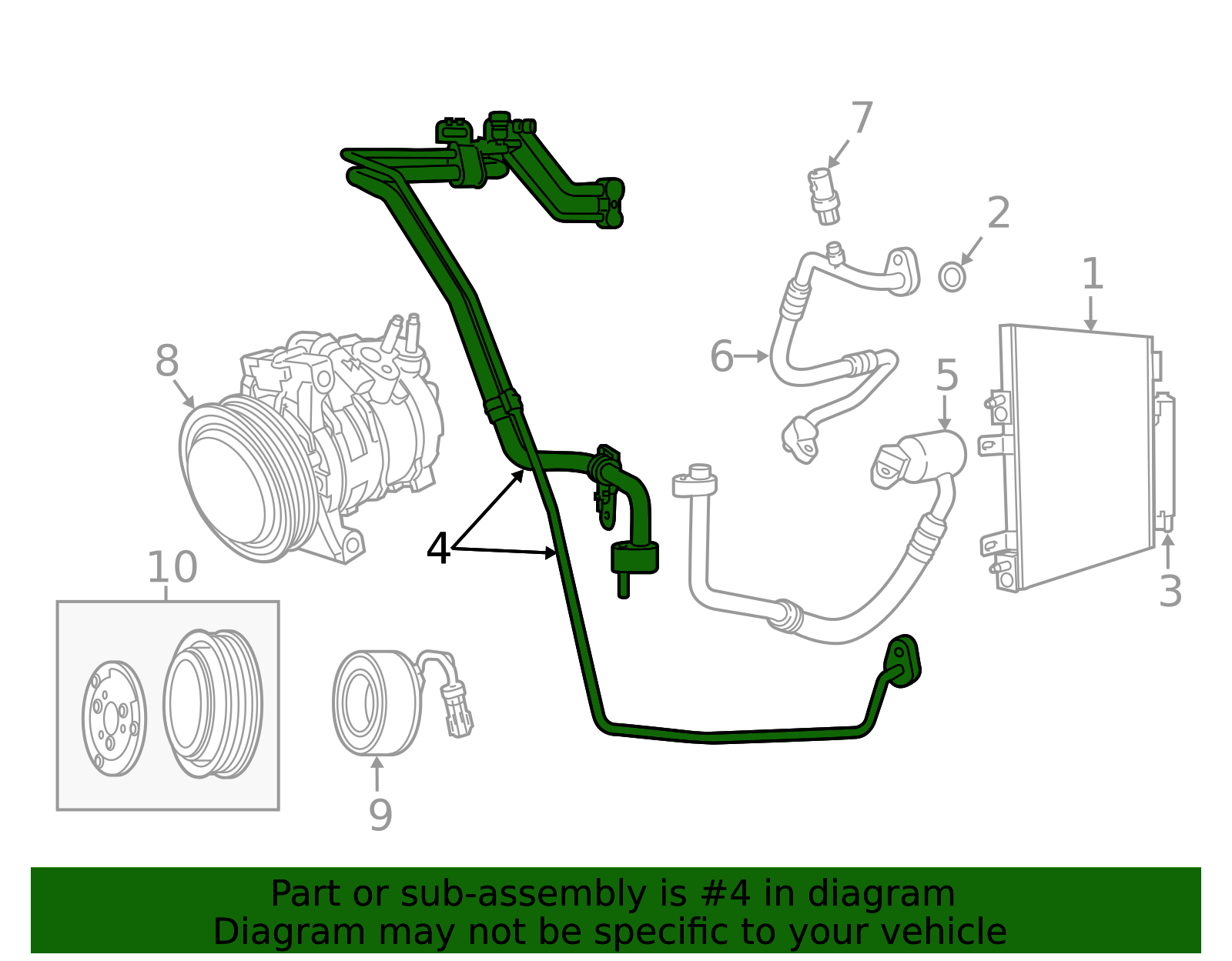 2010-2017 Mopar Liquid Line 05058896AF | Mopar Parts Canada
