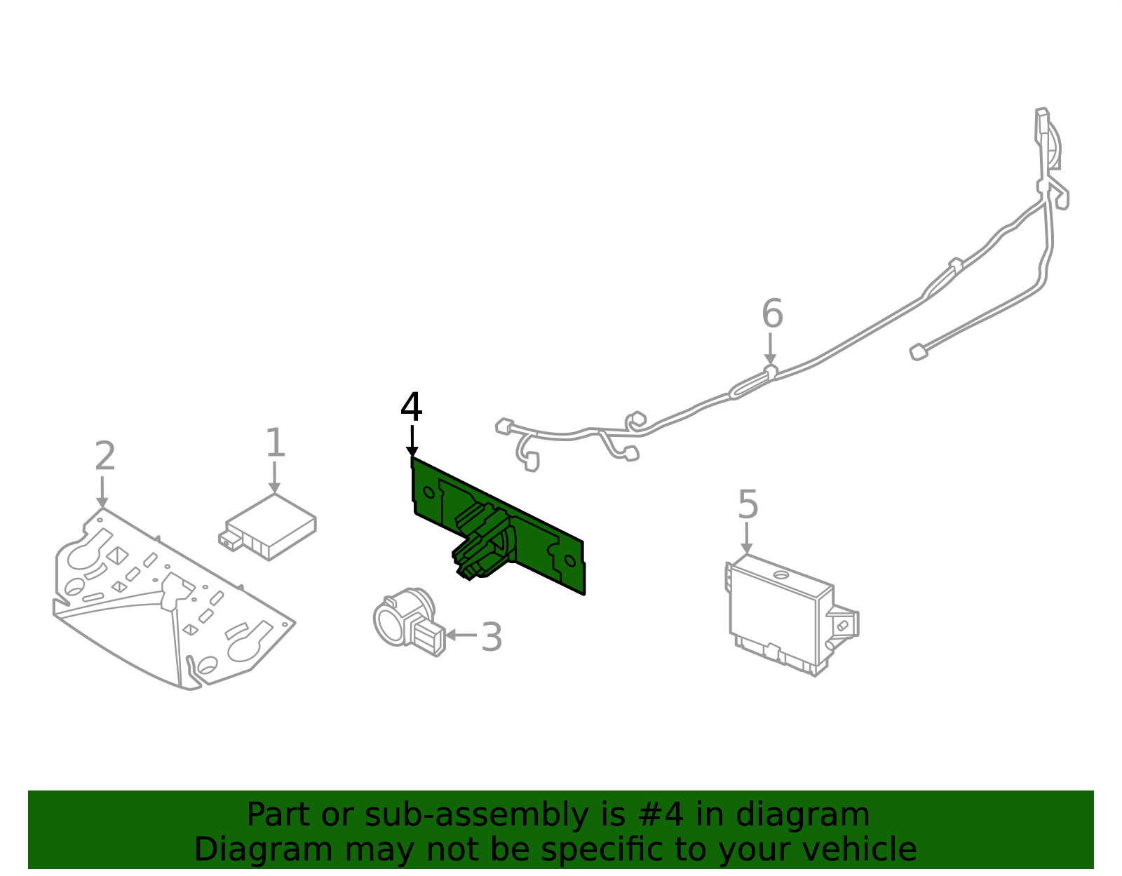 28533-6XL1B - High-Quality Parking Aid Sensor Housing for 2021-2023 ...